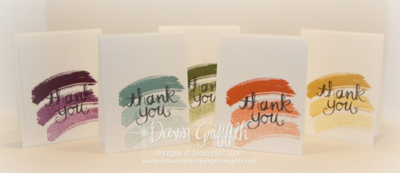 Work of Art thank you notes