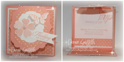 Label flap triple fold card video