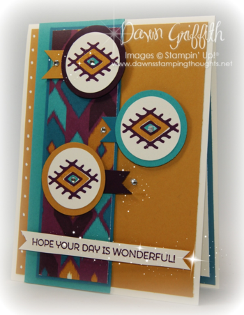 Bohemian Birthday card