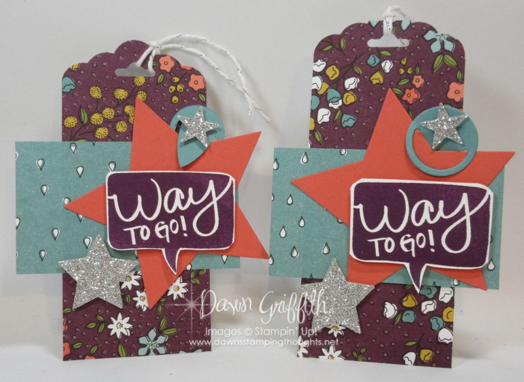 Way to Go Gift Tags. - Dawn's Stamping Thoughts