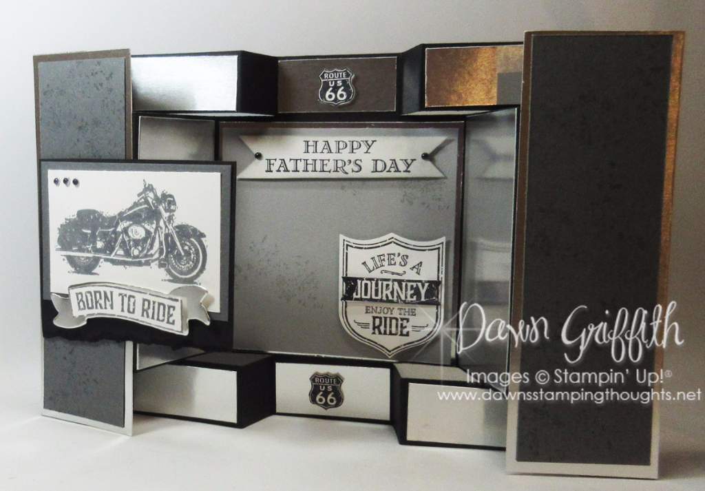 Large Square Double Display card video - Dawn's Stamping Thoughts