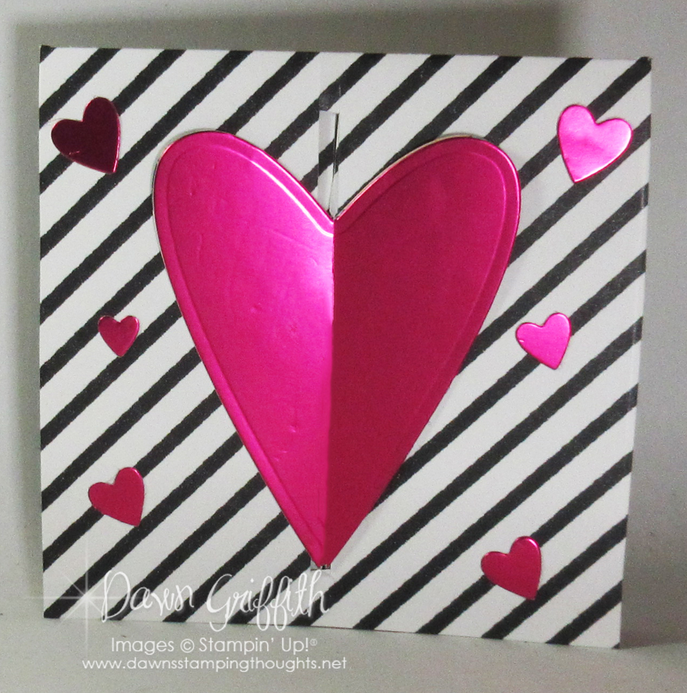 Gate Fold Heart card video - Dawn's Stamping Thoughts