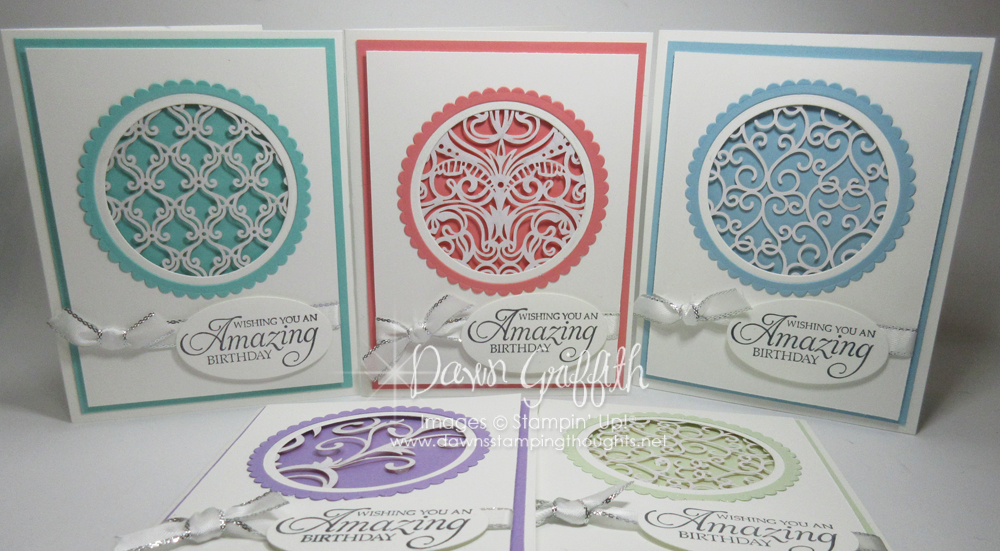 Two for Thursday~ Beautifully Detailed Birthday Card Videos - Dawn's ...