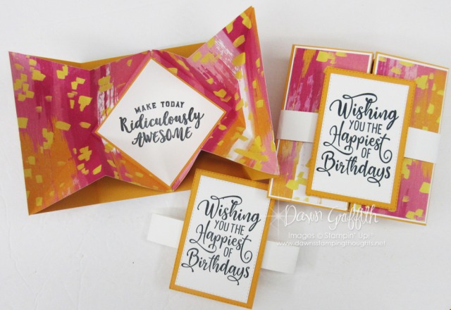 Two for Thursday ~ Gate Fold Explosion card videos - Dawn's Stamping ...