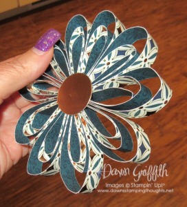 Two For Thursday ~ Paper Loop Ornament videos - Dawn's Stamping Thoughts