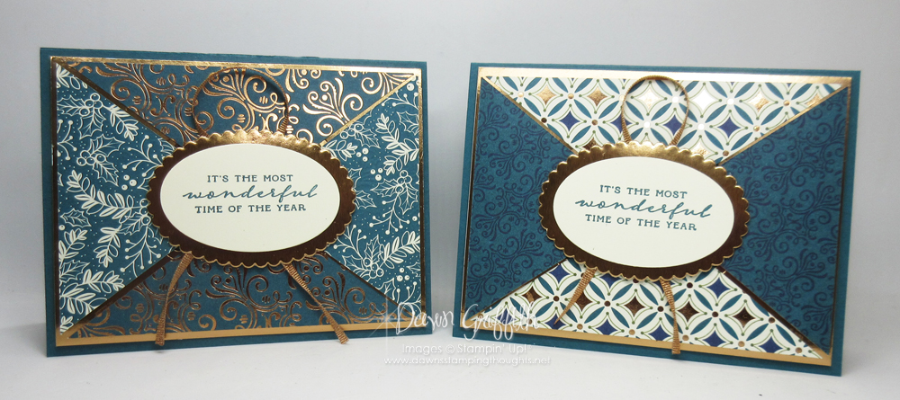 Two for Thursday ~ Easy Two Angle Cut Christmas Card videos