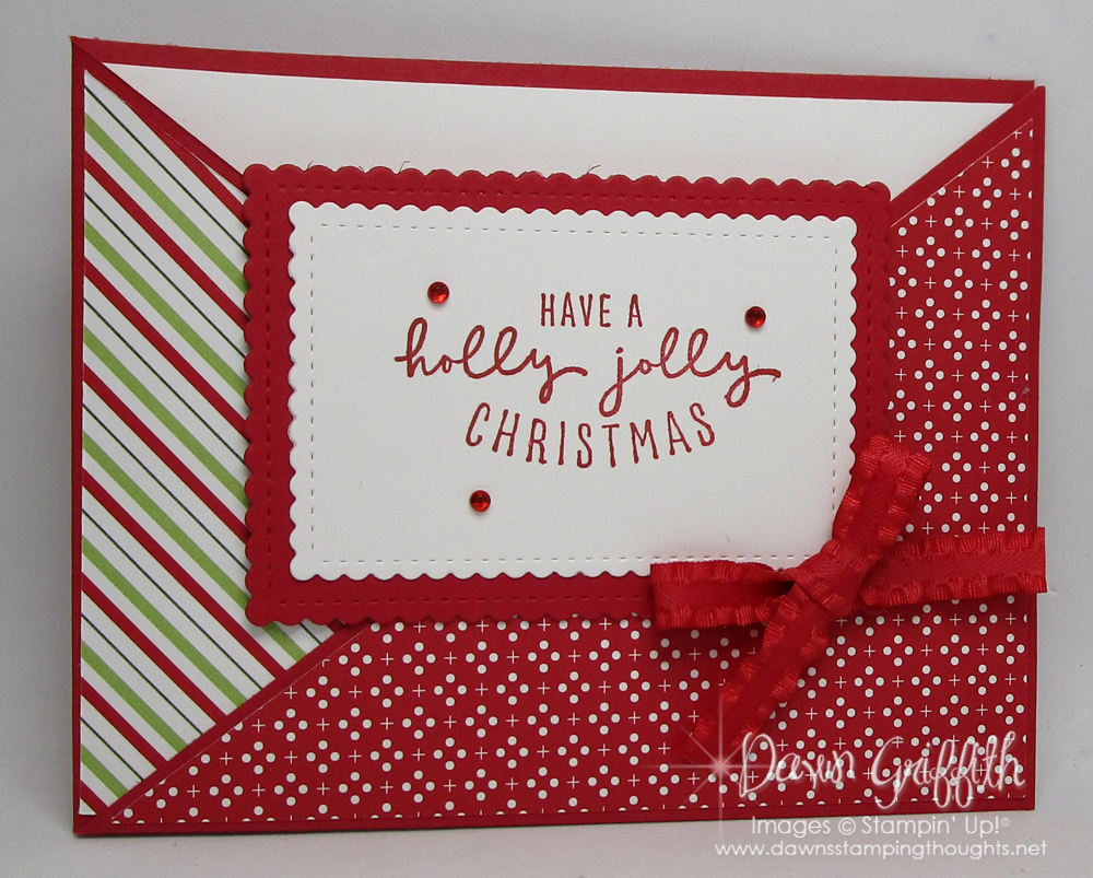 Two for Thursday Criss-Cross Cards Videos - Dawn's Stamping Thoughts
