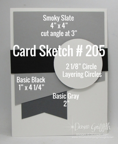 Card Sketch # 205