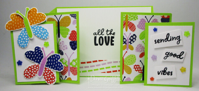 Two for Thursday Stamping Event~ Cascading Display Fun Fold Card Videos