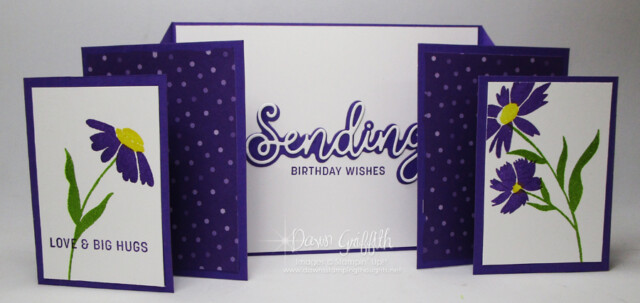 Two for Thursday Stamping Event~ Cascading Display Fun Fold Card Videos