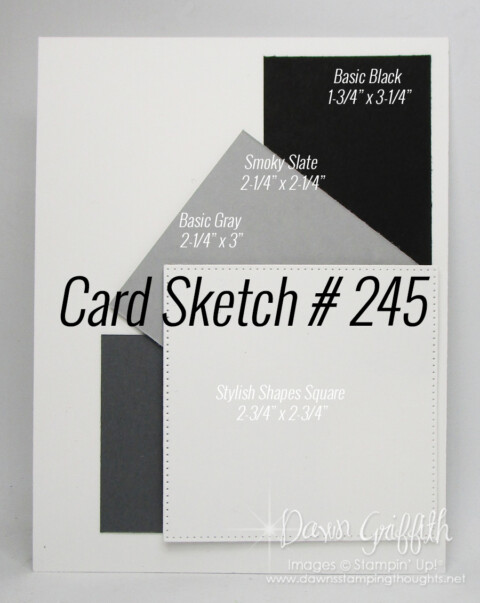 Card Sketch # 245