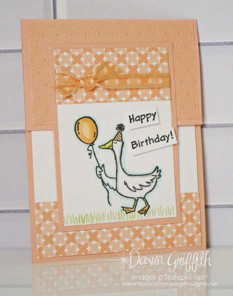 Card Class #20 Stampin' Up! Silly Goose