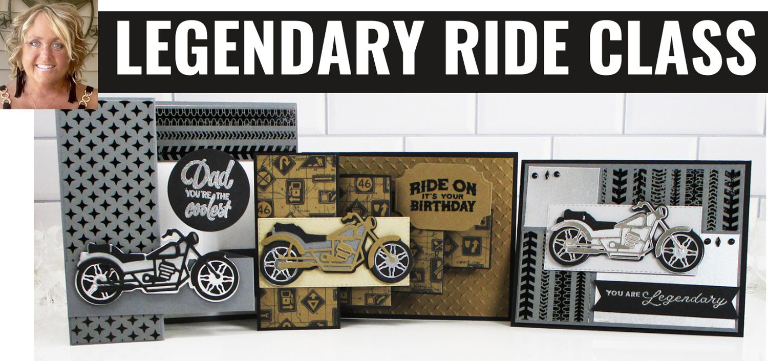 Card Class #23 Legendary Ride - Dawn's Stamping Thoughts