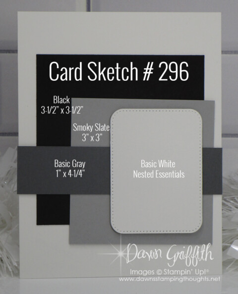 Card Sketch # 296