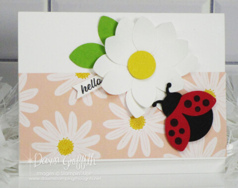 Ladybug Punch Art Card & Grateful Technique Card Video