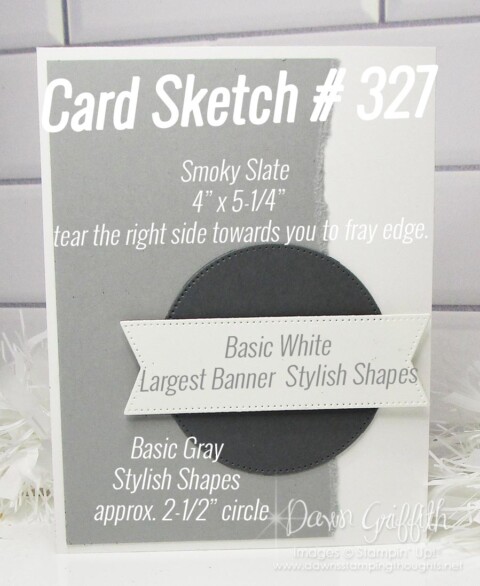 Card Sketch # 327