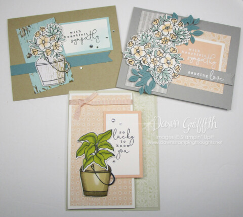 Country Flowers Card Class # 43