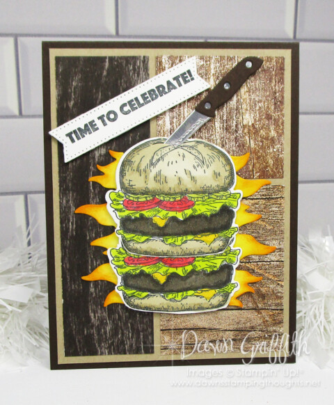 Bistro Burger Card Class #49
