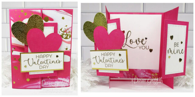 Surprise Floating Gatefold Card Video