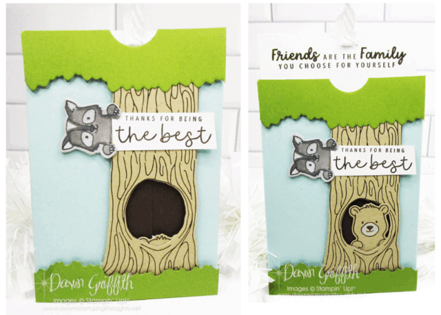 Peekaboo Forest Slider Bear Card