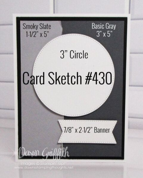 Card Sketch #430 | June 8th